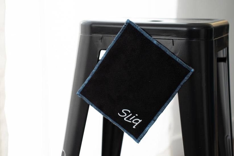 Magnetic Leather Bowling Shammy - Sliq Bowling